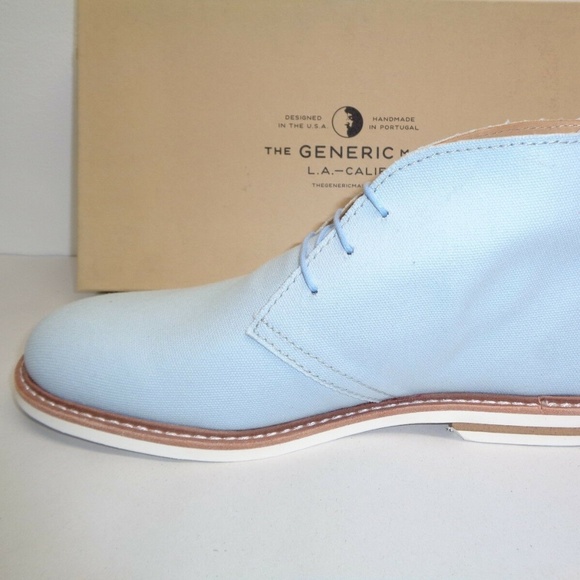 Generic Man | Shoes | Generic Man Surplus Size Florentine Blue Canvas ...
